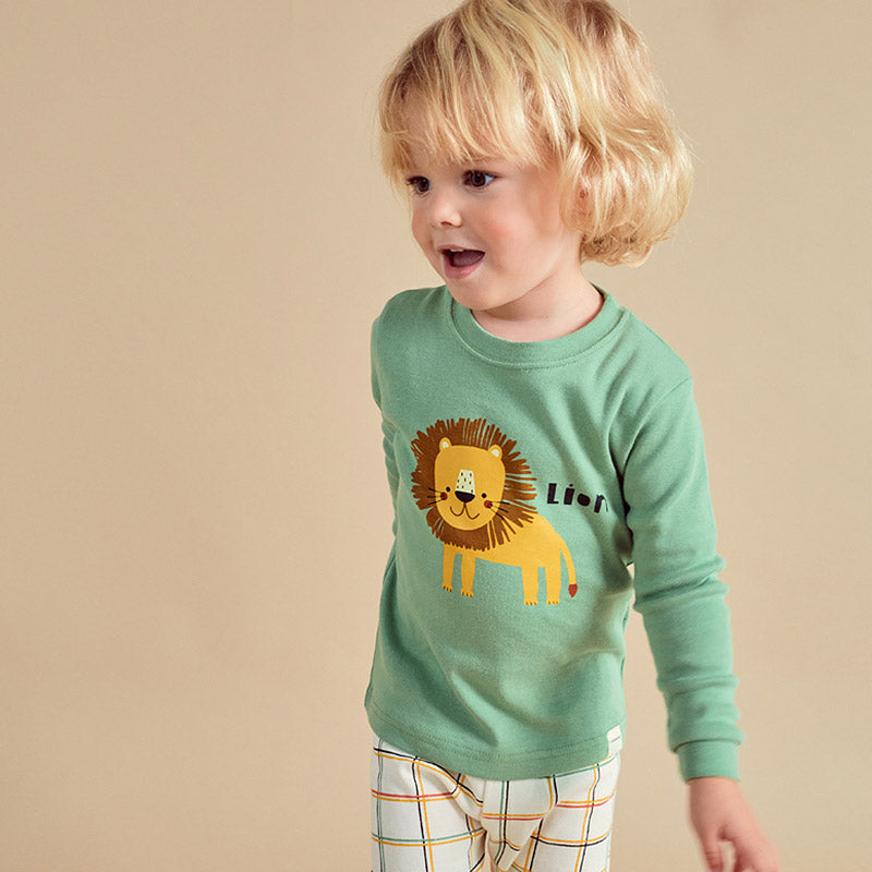 Yellow lion 20's fleece innerwear – Dreamingbebe