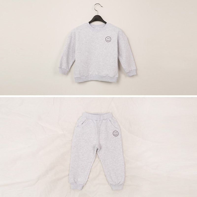 Smiley face tracksuit – Dreamingbebe